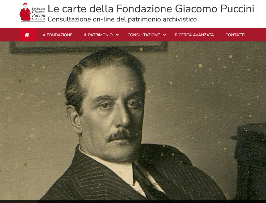 Archivio Puccini Museum online - Puccini Museum