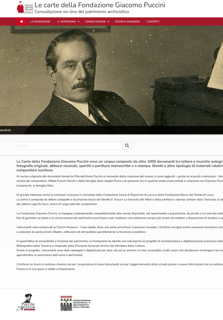 Home - Puccini Museum